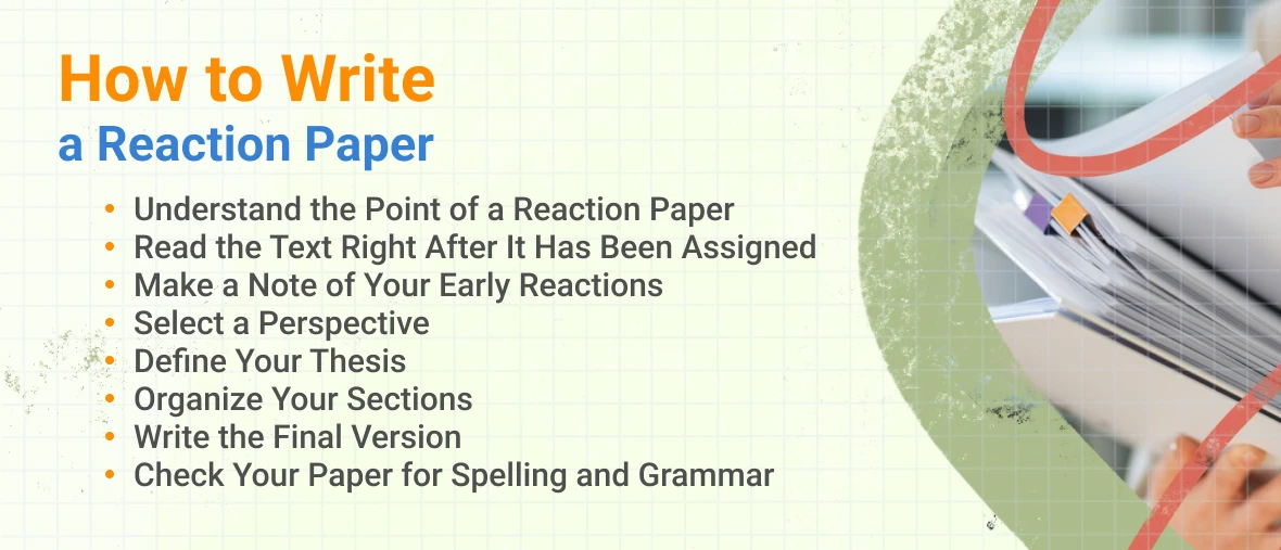 How To Write A Reaction Paper Tips And Examples Essaypro Blog